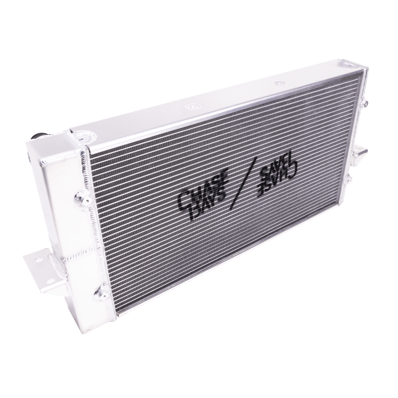Chase Bays Mazda RX-7 FD -16AN Tucked Aluminum Radiator w/2 12in Ultra ...